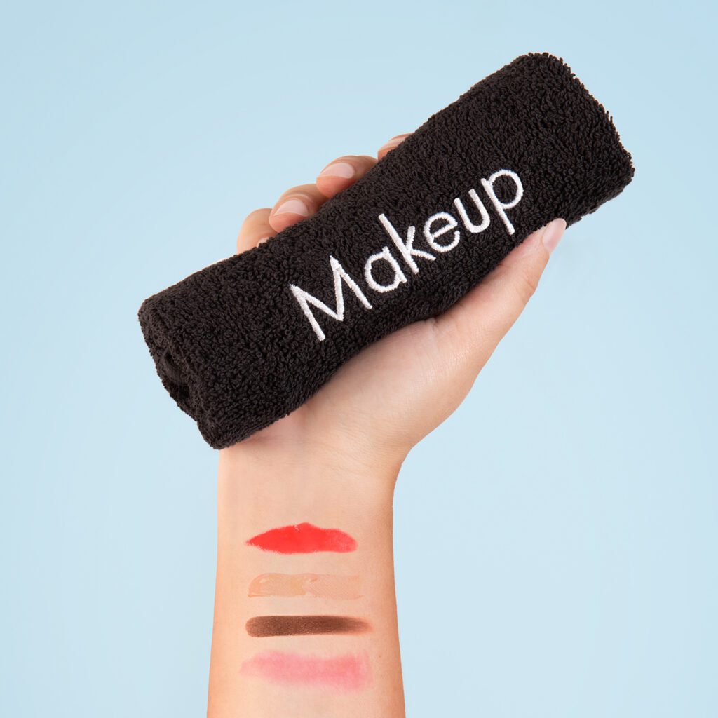 Terry Embroidered Makeup Towels - Arkwright Home