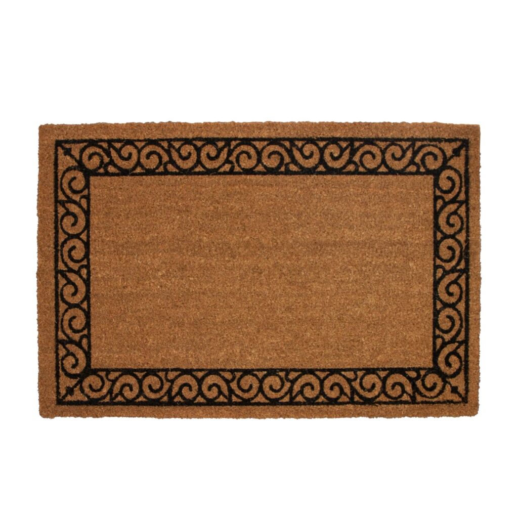 Natural Printed Coir - Arkwright Home