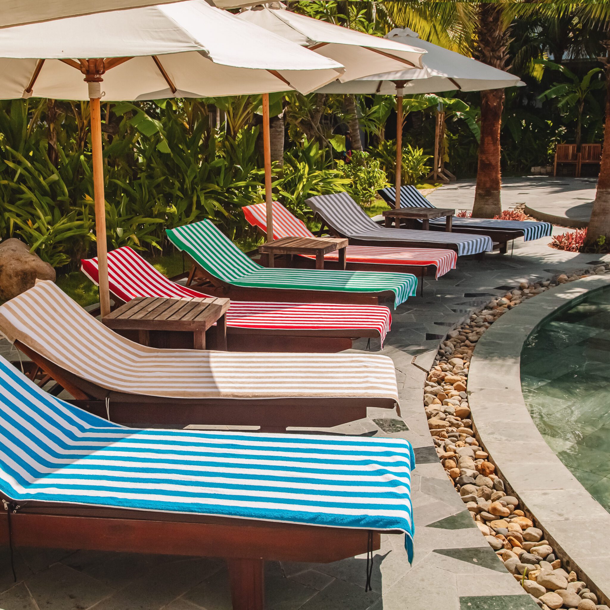 California Cabana Chaise Lounge Covers - Arkwright Home