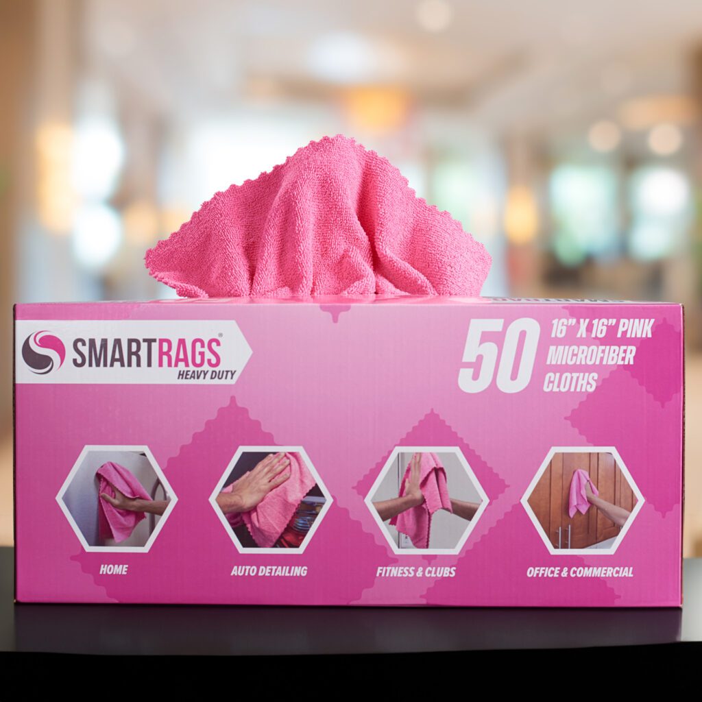 SmartRags Heavy Duty Microfiber Cloth Box - Arkwright Home