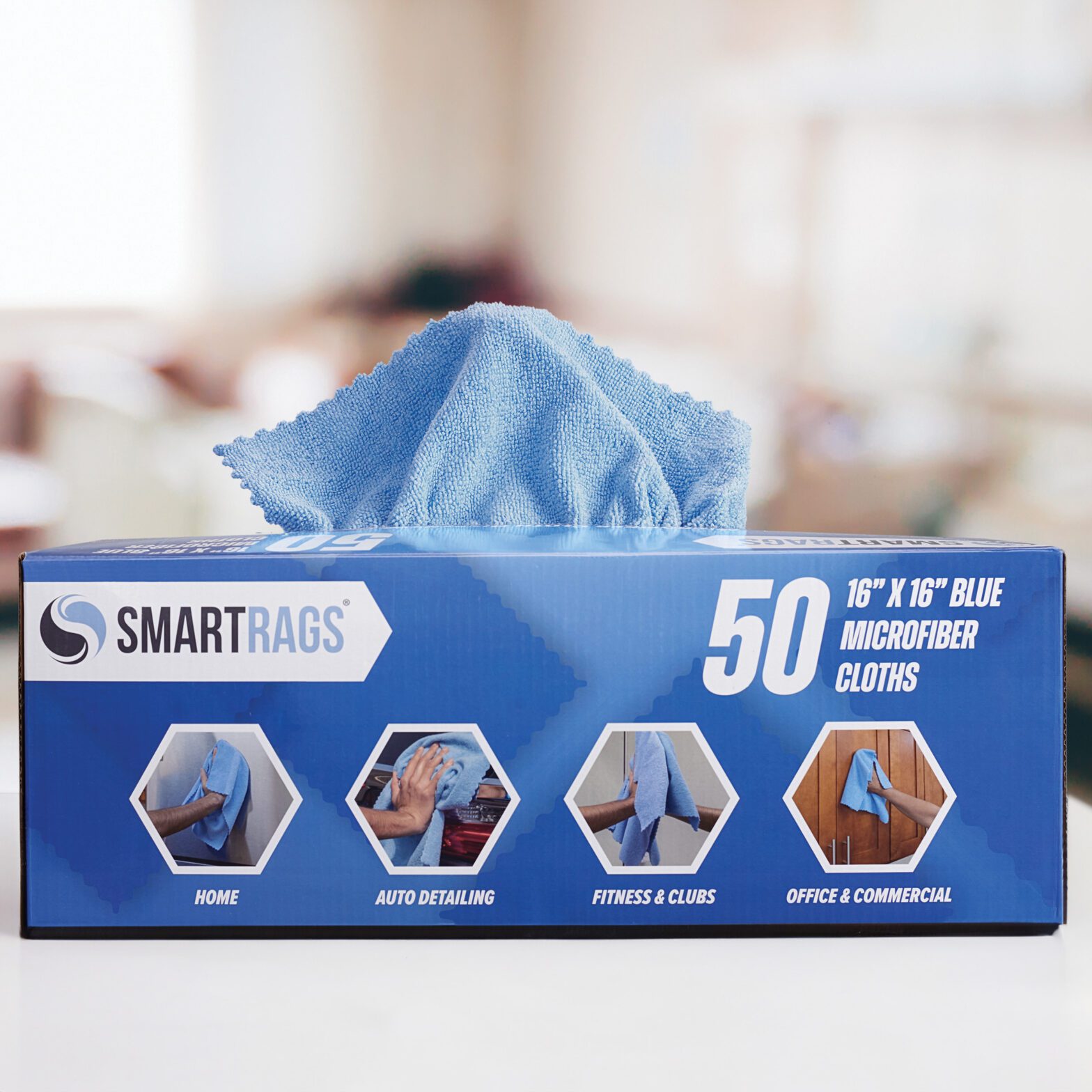 SmartRags Mid-weight Microfiber Cloth Box - Arkwright Home