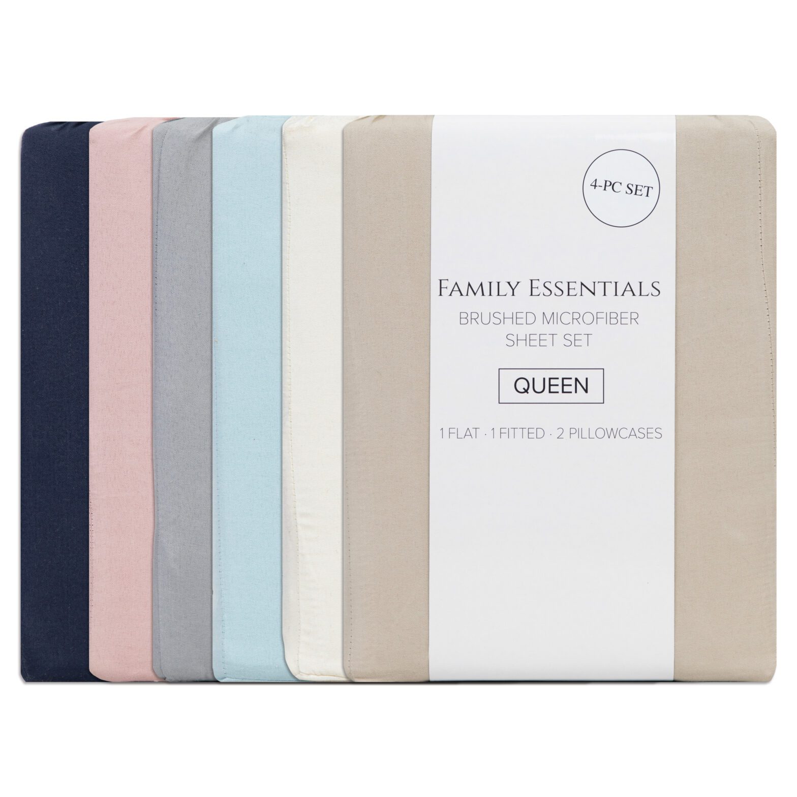 Family Essentials Microfiber Sheet Sets - Arkwright Home